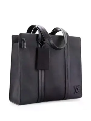 LOUIS VUITTON Aerogram Takeoff Leather Tote Bag
