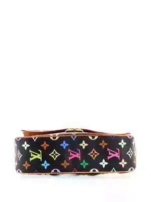 LOUIS VUITTON Sologne Handbag Monogram Multicolor Crossbody Bag - Black