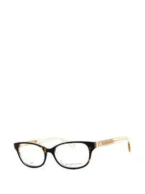 Kate Spade New York Rainey Oval-frame Glasses - Black