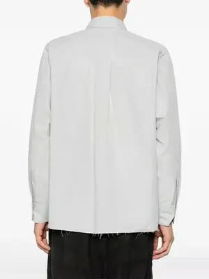 CAMIEL FORTGENS Normal Raw-edge Shirt