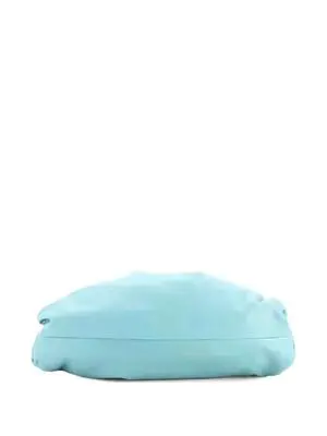 Bottega Veneta The Pouch Leather Clutch Bag - Blue