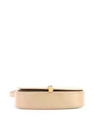 Saint Laurent Voltaire Leather Mini Shoulder Bag - Neutrals