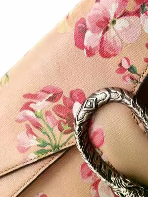 Gucci Dionysus Bag Blooms Print Leather Small Shoulder Bag