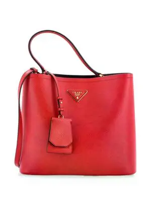 Prada Panier Saffiano Leather Large Bucket Bag