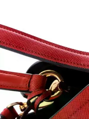 Prada Panier Saffiano Leather Large Bucket Bag