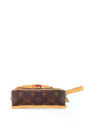 LOUIS VUITTON Diane Nm Handbag Monogram Canvas Nano Shoulder Bag