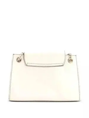Gucci Emily Chain Flap Guccissima Leather Small Shoulder Bag - White