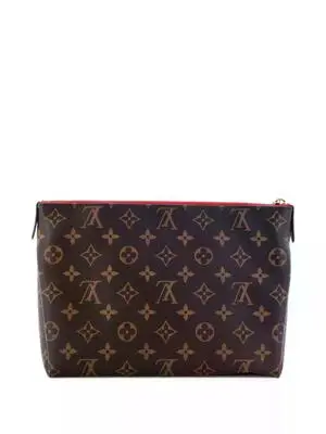 LOUIS VUITTON Pallas Beauty Case Monogram Canvas With Leather Clutch Bag