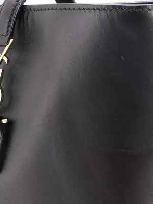 Saint Laurent Le 37 Leather Mini Bucket Bag