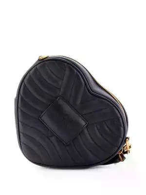 LOUIS VUITTON New Wave Heart Quilted Leather Crossbody Bag