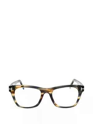 TOM FORD Square-frame Glasses - Brown