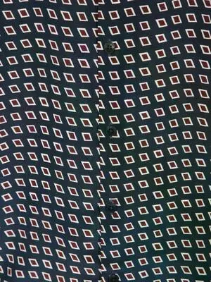 COSTUMEIN Geometric-print Shirt - Blue