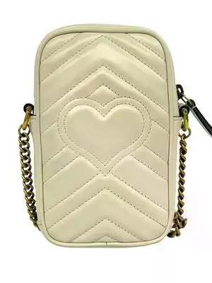 Gucci 2016-2026 Mini Gg Marmont Matelasse Leather Crossbody Bag