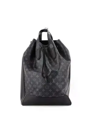 LOUIS VUITTON Explorer Monogram Eclipse Canvas Backpack