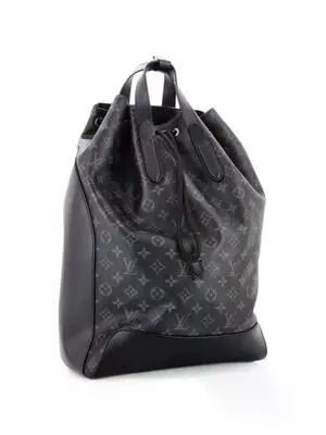 LOUIS VUITTON Explorer Monogram Eclipse Canvas Backpack