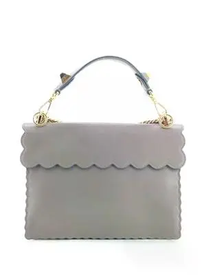 Fendi Kan I Bag Leather Medium Shoulder Bag