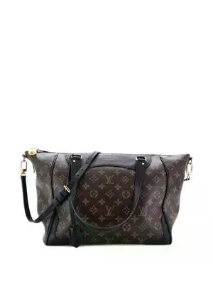 LOUIS VUITTON Estrela Nm Handbag Monogram Canvas With Leather Tote Bag - Black
