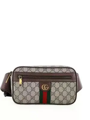 Gucci Ophidia Gg Coated Canvas Medium Belt Bag