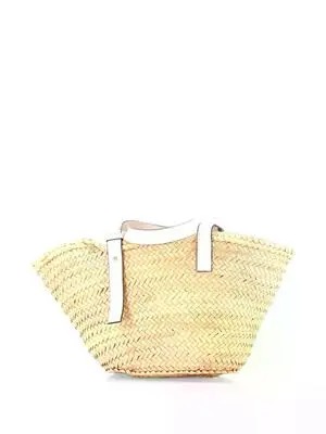 Loewe Basket Raffia Medium Tote Bag