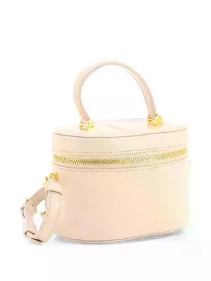 Dior Cd Signature Vanity Case Leather Small Satchel