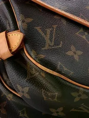 LOUIS VUITTON Saumur Handbag Monogram Canvas 30 Crossbody Bag