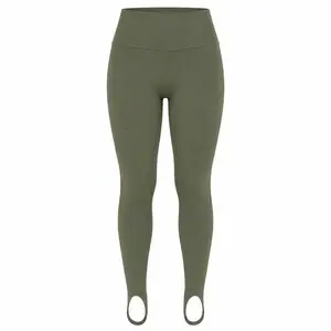 ATIYA LONDON Stirrup Leggings Khaki - Green