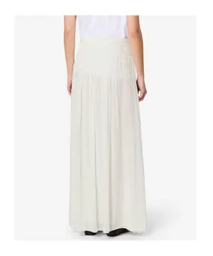 Isabel Marant Étoile Pylka Skirt Openwork Linen-blend Skirt