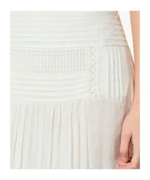 Isabel Marant Étoile Pylka Skirt Openwork Linen-blend Skirt