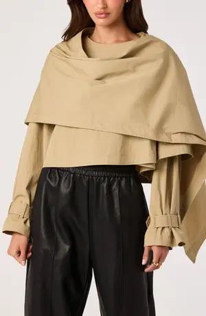 Astr The Label Seledra Cropped Jacket