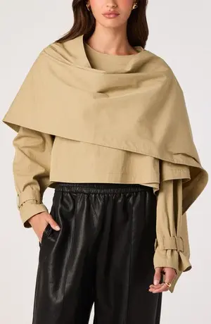 Astr The Label Seledra Cropped Jacket