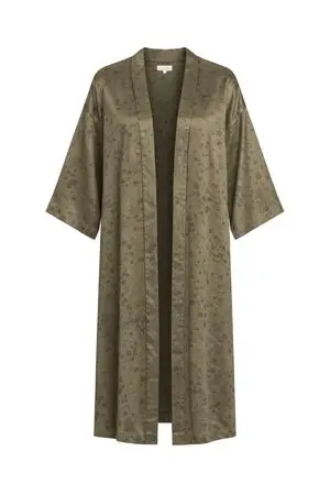 LITTLE LIES Iris Satin Kimono