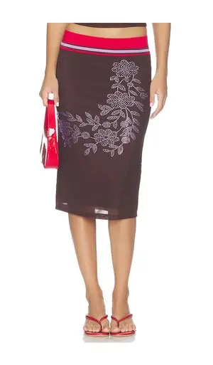 TIGER MIST Serah Midi Skirt