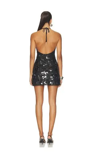 TIGER MIST Zana Mini Dress In Black