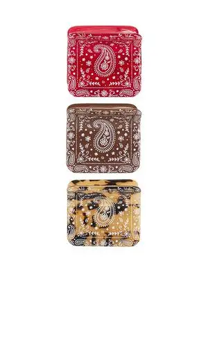 FRASIER STERLING Bandana Claw Clip Set - Multi
