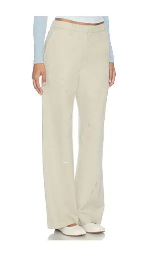 Still Here Painter Slacks In Tan