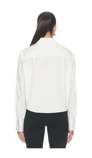 Simkhai Renata Cropped Button Down Shirt