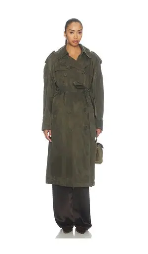 Helmut Lang Fluid Trench In Army