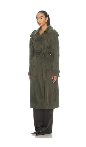 Helmut Lang Fluid Trench In Army