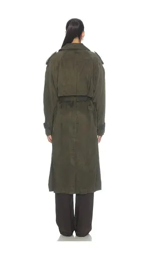 Helmut Lang Fluid Trench In Army