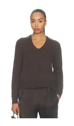 NILI LOTAN Vicki Sweater In Brown
