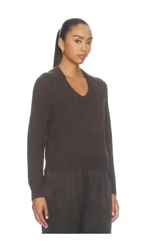 NILI LOTAN Vicki Sweater In Brown