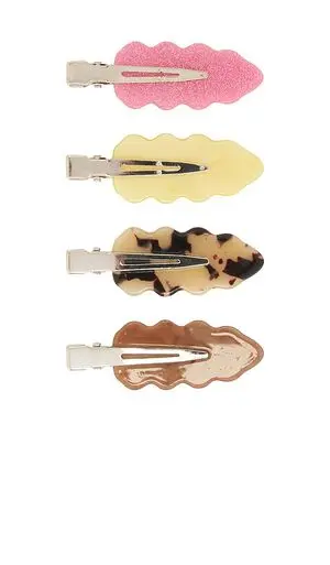 FRASIER STERLING Wavy Hair Clip Set - Multi