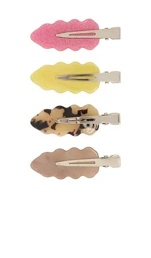 FRASIER STERLING Wavy Hair Clip Set