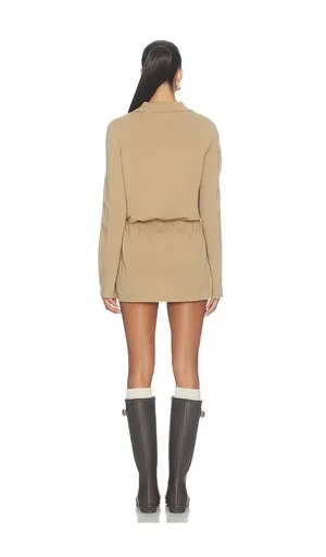 Guest In Residence Industry Mini Dress In Brown