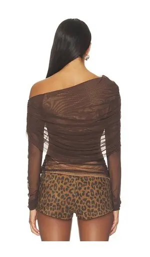 Line & Dot Marceline Asymmetrical Top