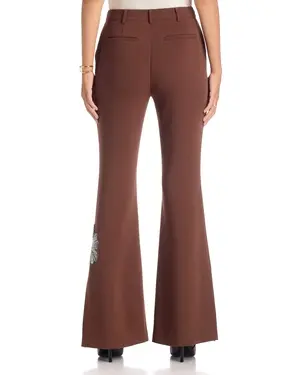 Cinq À Sept Jaxyn Gilded Peony Pants