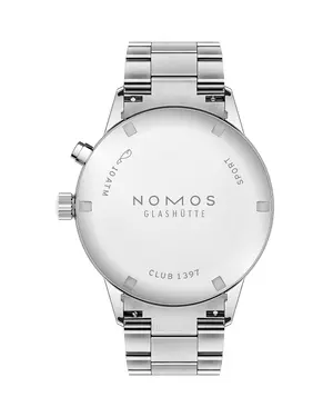 NOMOS GLASHUTTE Club Sport Neomatik Worldtimer Watch, 40mm