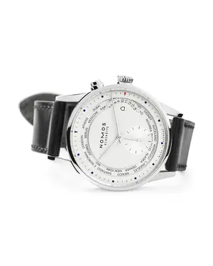 NOMOS GLASHUTTE Zurich Worldtimer Watch, 40mm