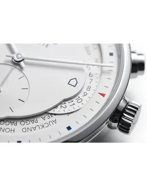 NOMOS GLASHUTTE Zurich Worldtimer Watch, 40mm