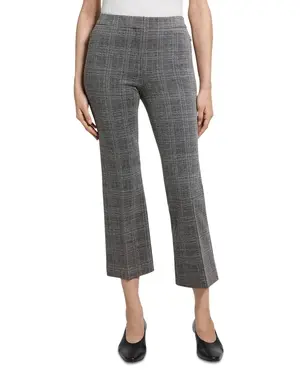 Theory Kick Flare Cropped Pants